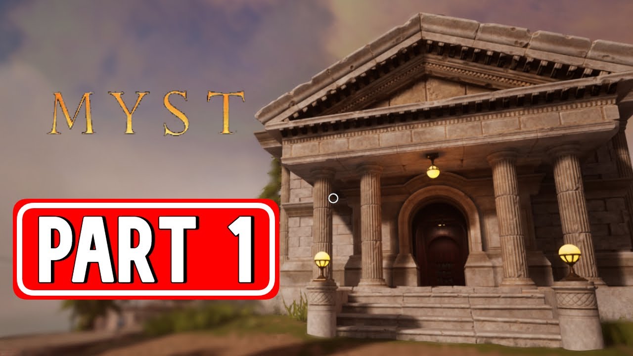 MYST gameplay walkthrough part 1 - YouTube