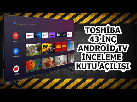 TOSHİBA 43 İNÇ 4K UHD ULTRA HD TV KUTU AÇILIŞI VE DETAYLI İNCELEME / Toshiba 43UA2363DT