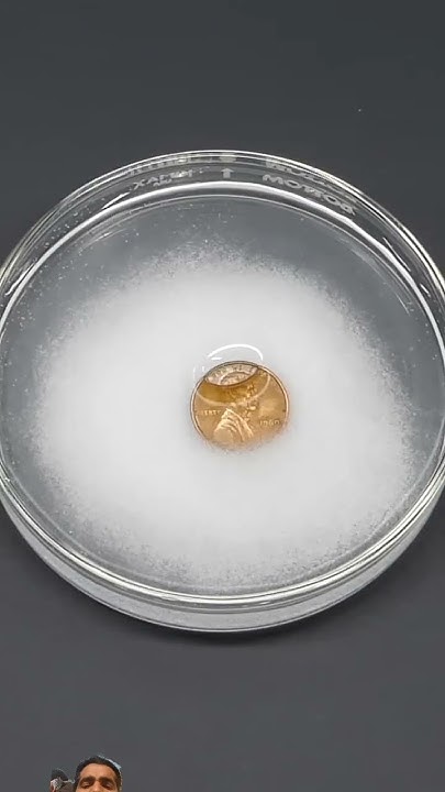 The Gold Penny #coin #science #chemistry - YouTube