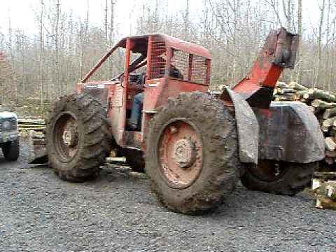 Timberjack 230E Skidder part 2 - YouTube