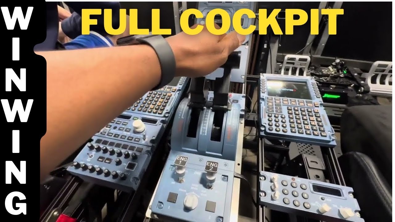 WinWing Full Cockpit at FSXPO - YouTube