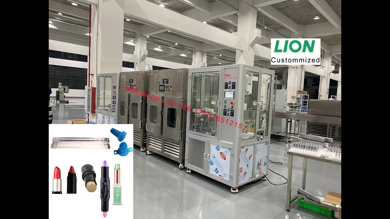 full auto lipstick machine manufacturing factory compact lipstick ...