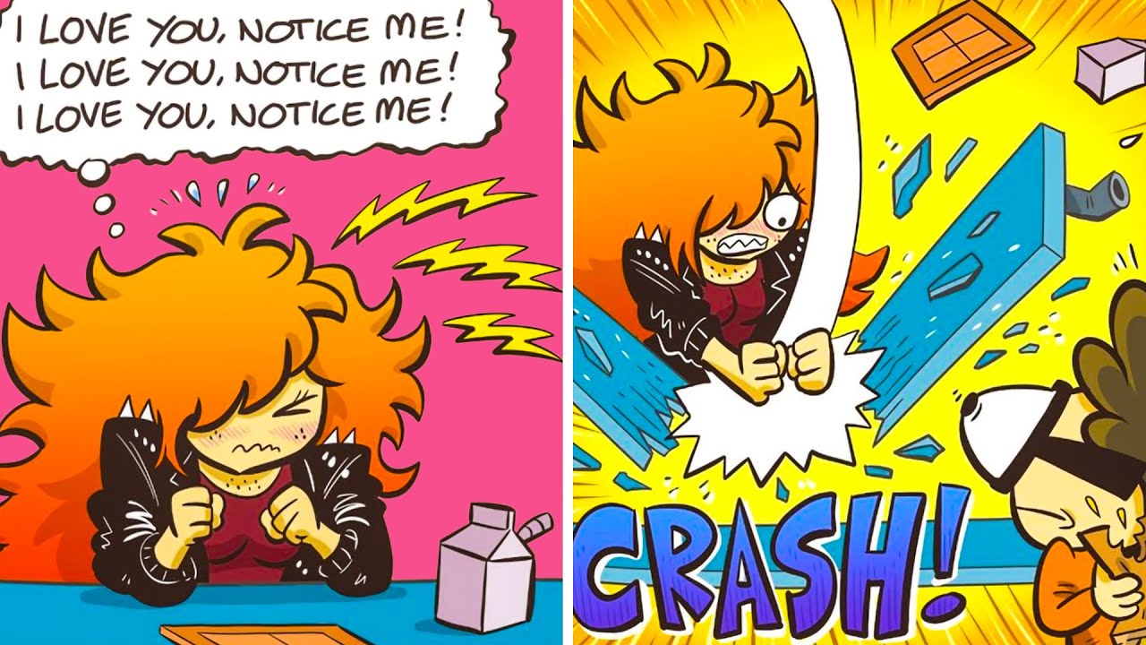 New Funny Nerd And Jock Comic Dub | Chicken Webcomic - YouTube