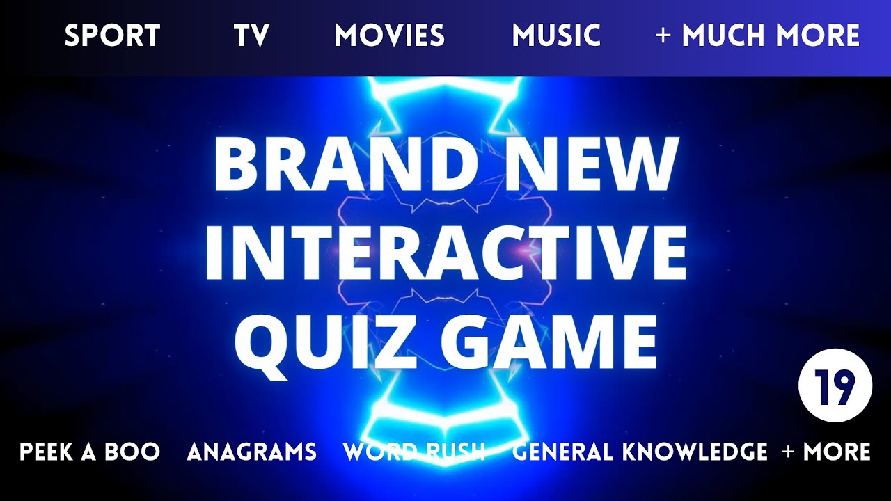 Pure Family Fun. Amazing New Quiz Game. Sport Anagrams - YouTube