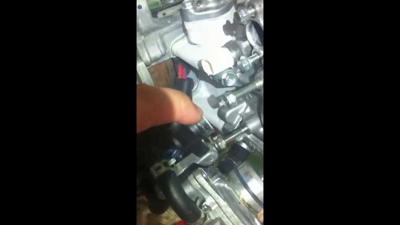 Honda Pcx 125 engine partially stripped - YouTube