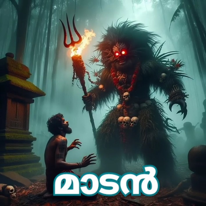 Maadan: Kerala’s Fearsome Guardian . #KeralaCulture #Maadan # ...