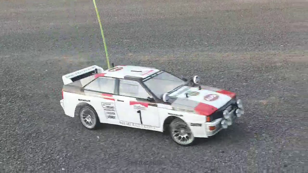 Tamiya Audi safari rally - YouTube