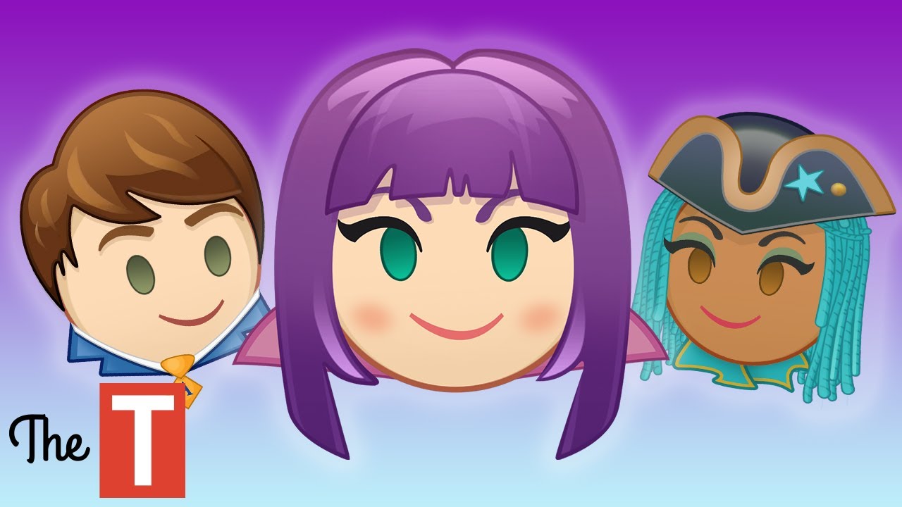Descendants 3 Fan Fiction Story Told In EMOJIS - YouTube