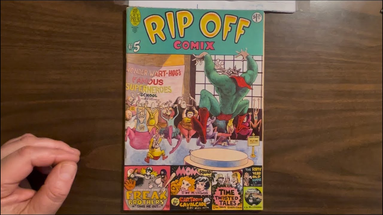 Rip Off Comix #5: Sheridan’s Time Twisted Tales debuts, more Wonder ...