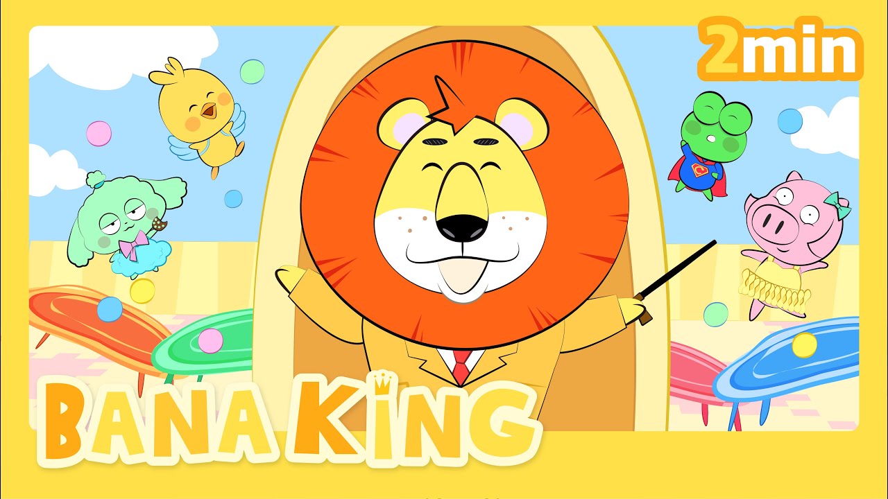 This is the way we clean our hands | English Nursery rhymes | BanaKing ...