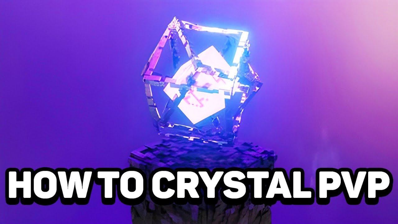 Minecraft crystal PVP basics guide - YouTube