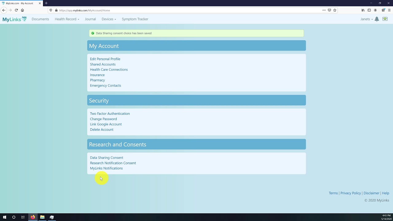Manage Data Privacy - MyLinks Tutorial - YouTube