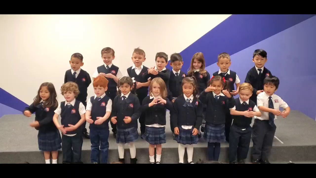 AMA Elementary TK January Assembly - YouTube