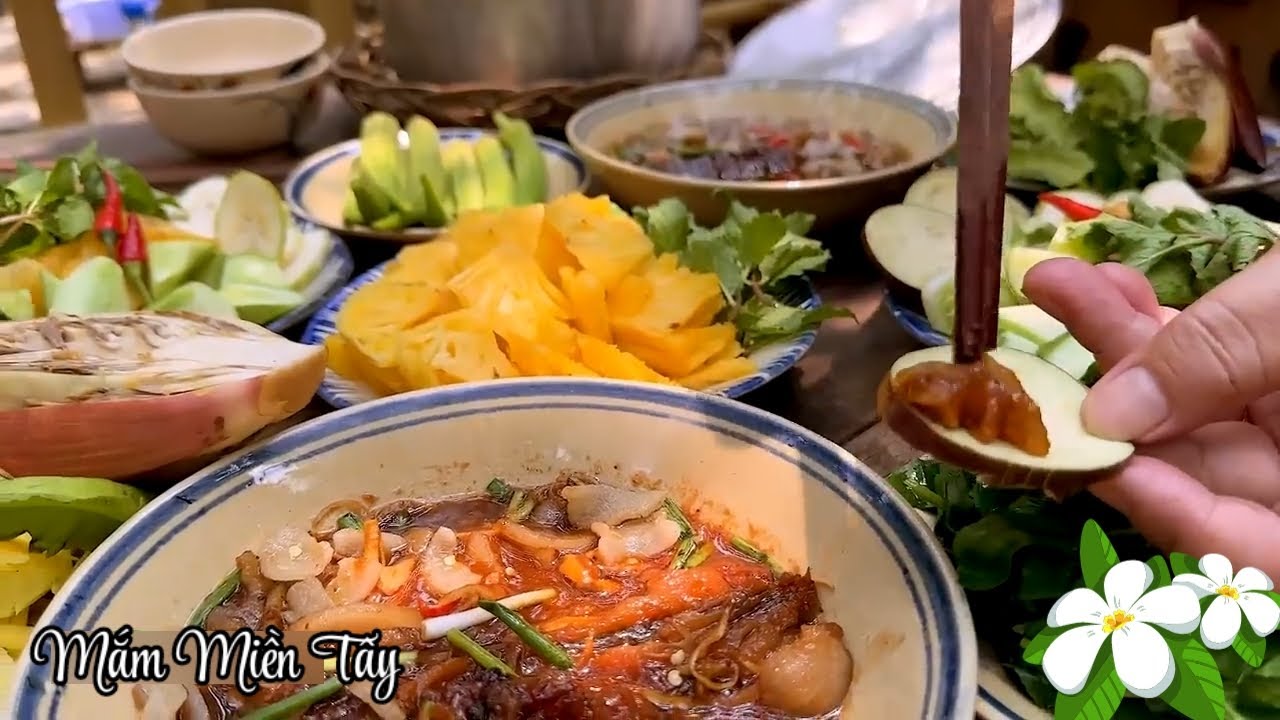 Mắm Miền Tây...(Western fish sauce dish) - YouTube