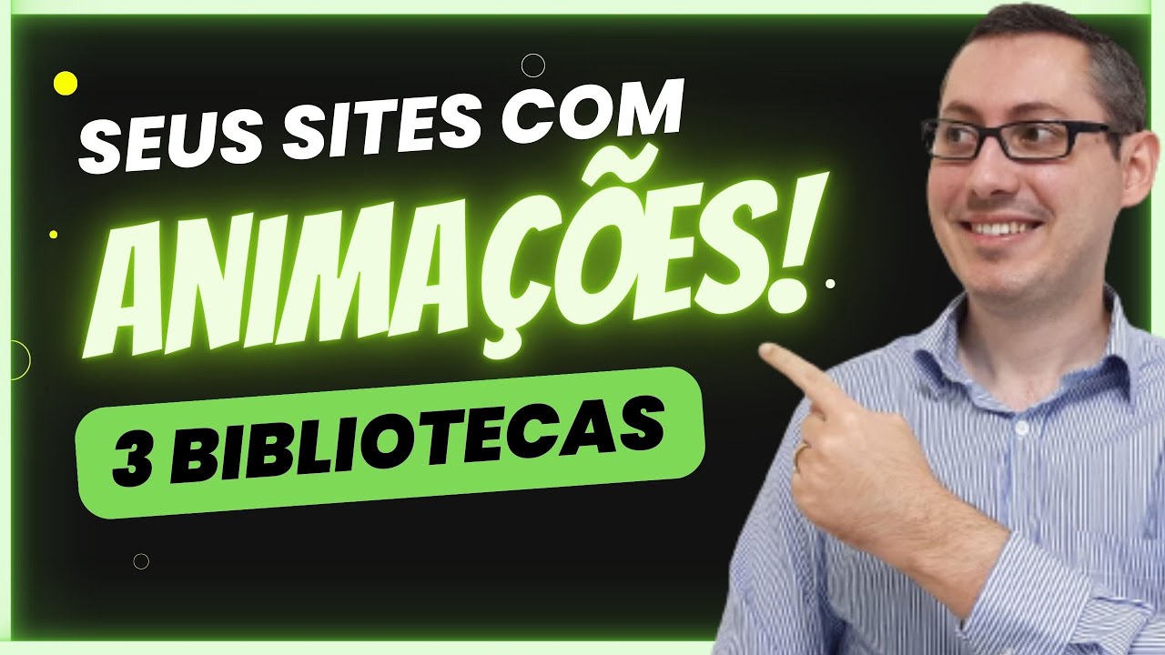 Deixe seu Site ANIMADO! Como Fazer Animações! - YouTube