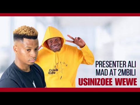 DRAMA: PRESENTER ALI & 2MBILI ROAST EACH OTHER LIVE ON CAMERA KARIBU ...