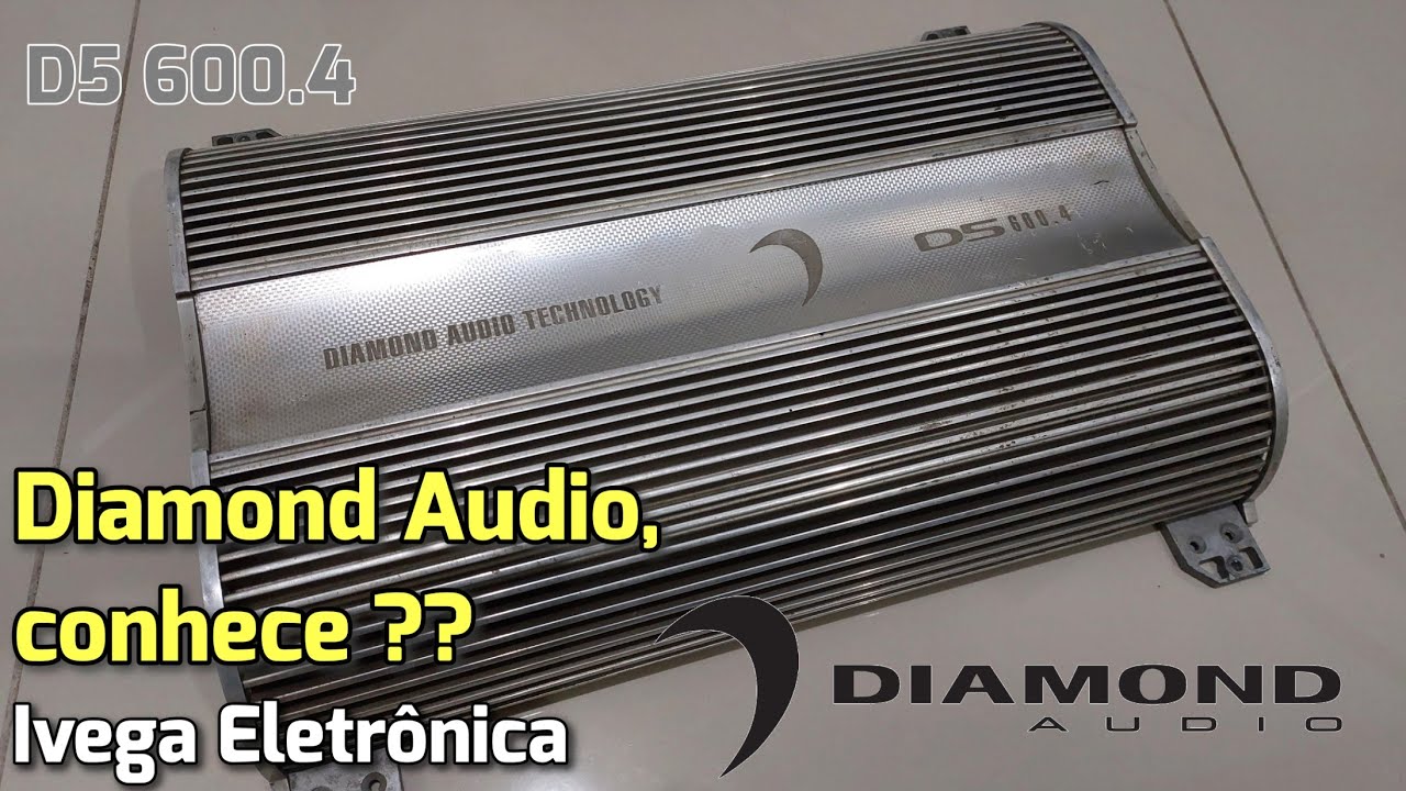 Diamond Audio - D5 600.4 - amplificador automotivo. - YouTube