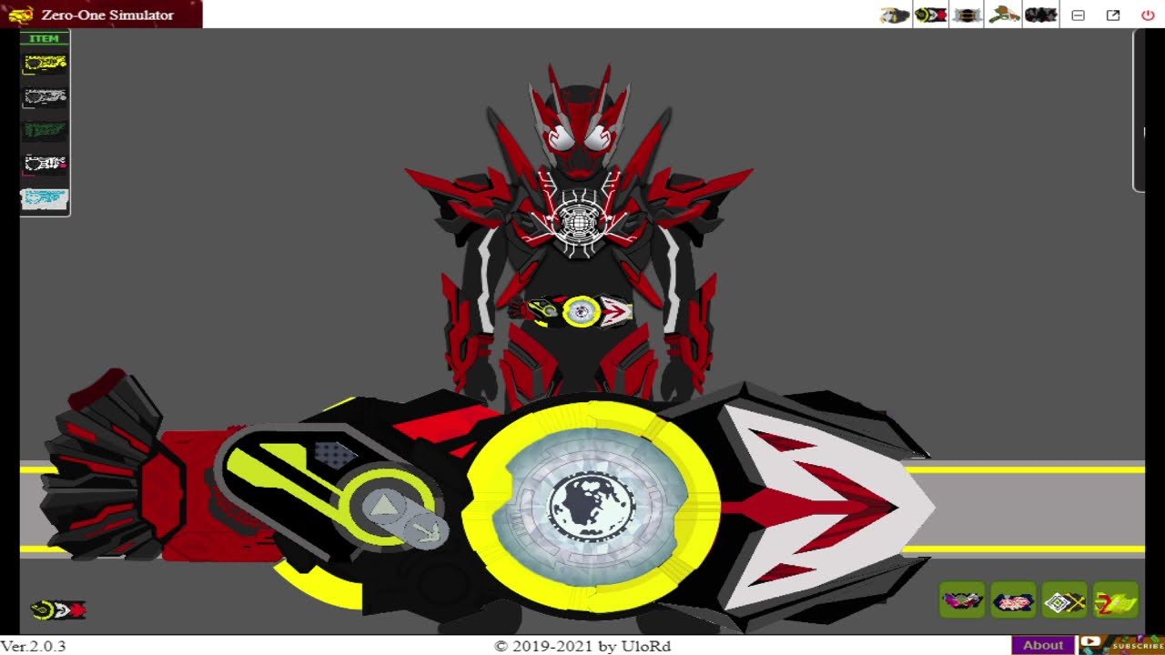 [Flash] [EP.1] Kamen Rider Zero-One Simulator Ver.2.0.3 - YouTube