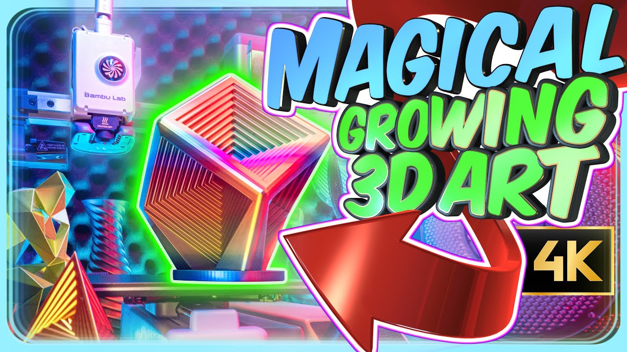Spellbinding 3D TimeLapses - Bambu Lab A1 Mini - YouTube