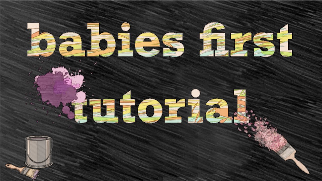 How to make a water mark - YouTube