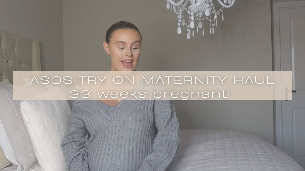 Try on Asos maternity haul! - YouTube