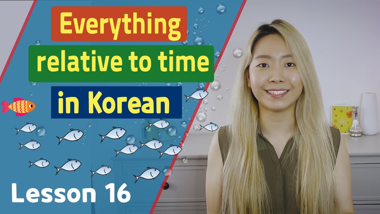 Everything related to TIME in Korean - YouTube