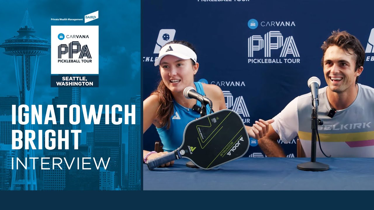 James Ignatowich and Anna Bright - Mixed Doubles Finalists - Mixed ...