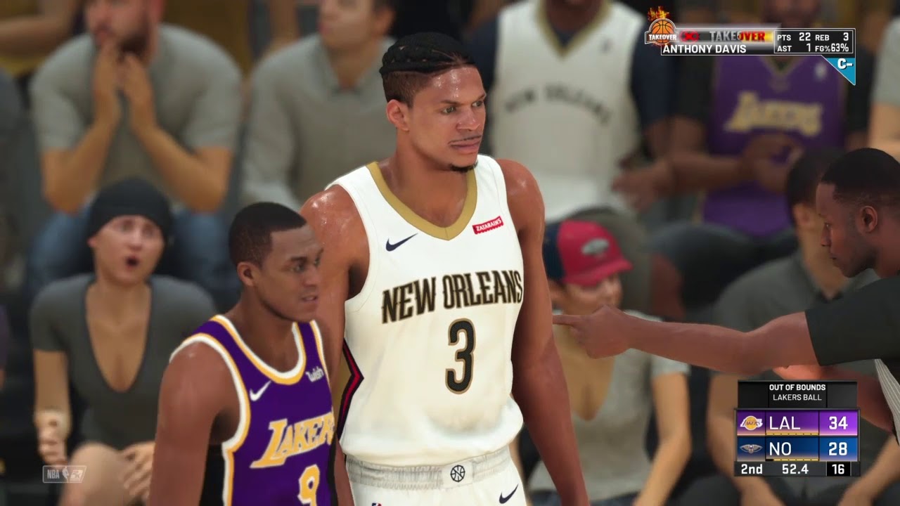 NBA 2K20 Anthony Davis BUILD - YouTube