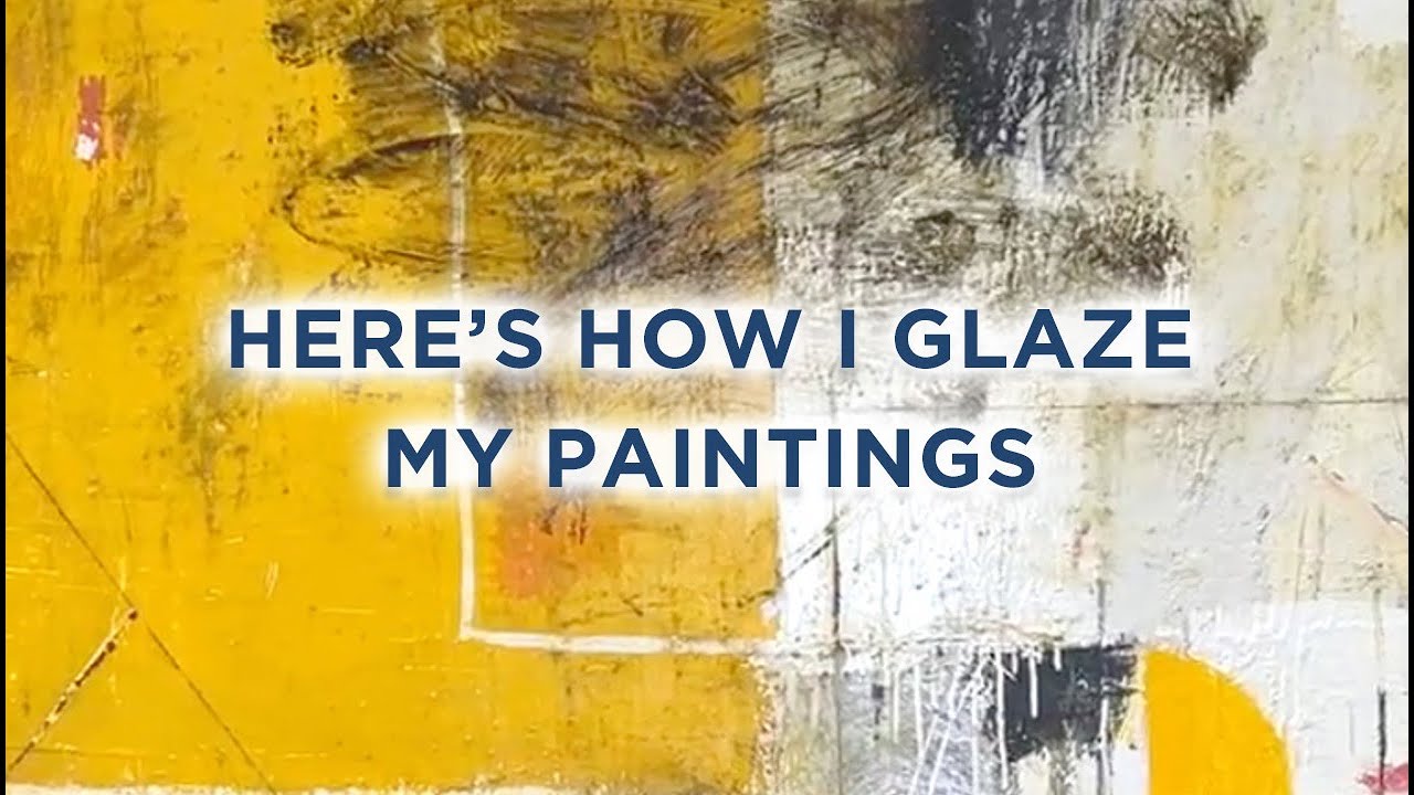 Let me show you how I glaze my paintings… - YouTube