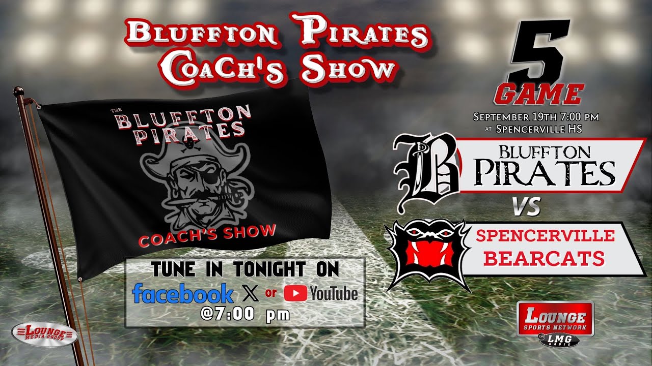 Bluffton Pirates Coach's Show (at Spencerville) - YouTube
