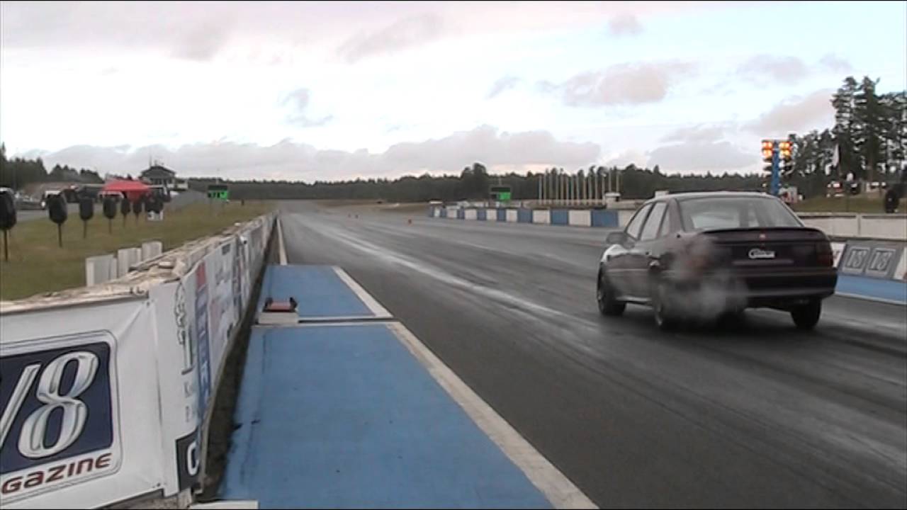 Vectra Turbo FWD 11,244s/225,74kmh - YouTube