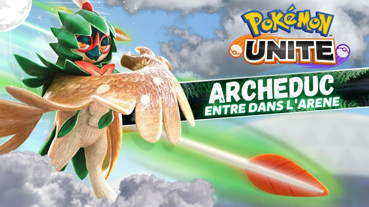 ARCHEDUC, LE SNIPER, EST ARRIVE DANS POKEMON UNITE (mon sort préféré ...