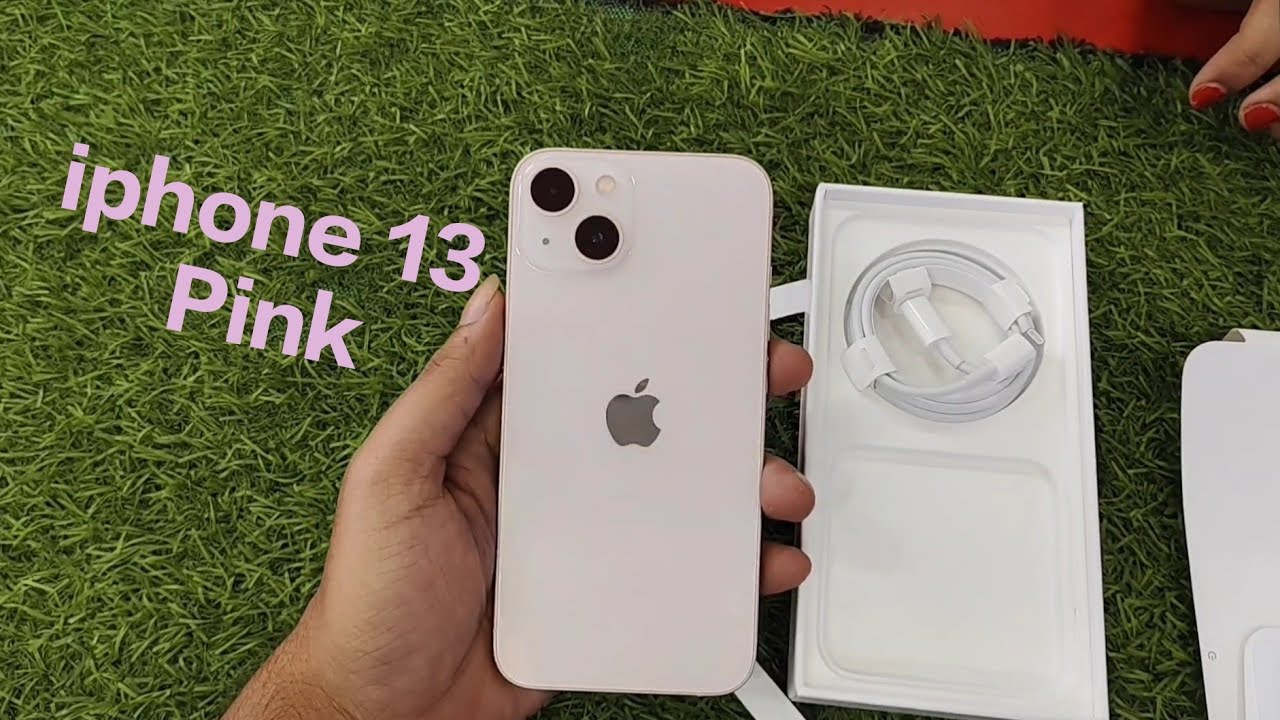 Iphone 13 5G Unboxing 😍 - Official First Look | Specs | Iphone 13 Pink ...