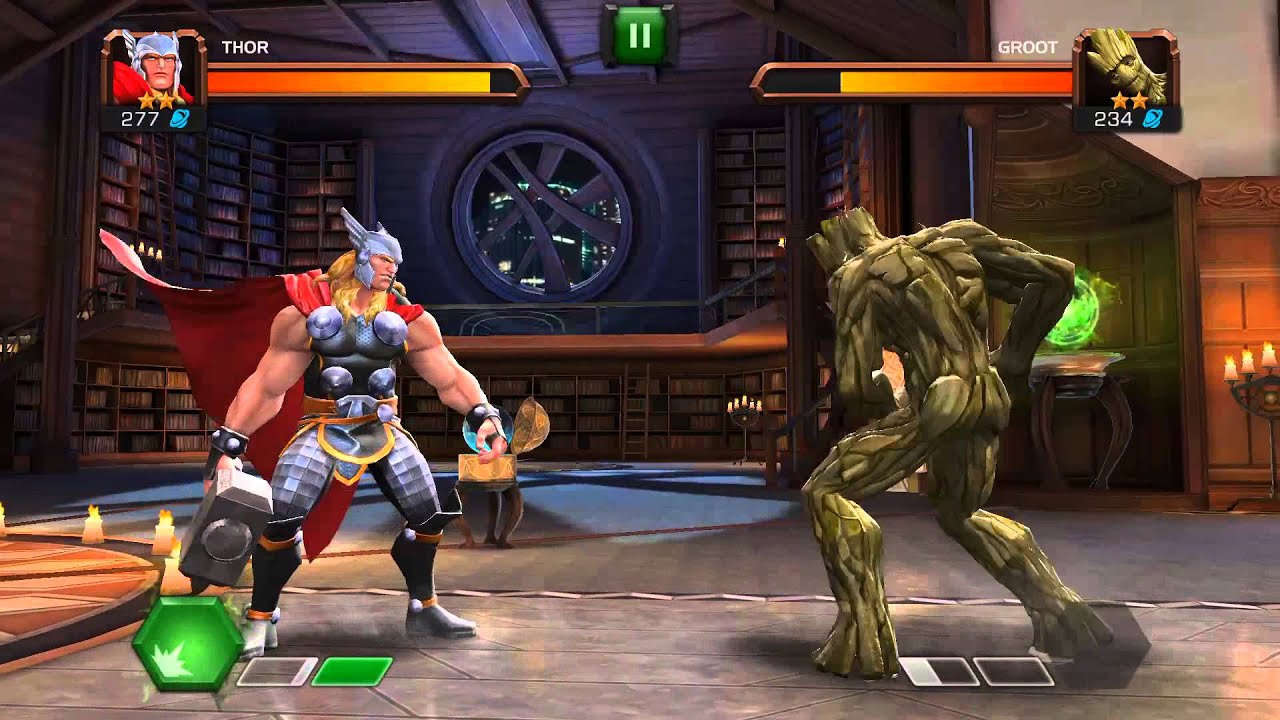 Thor Vs Groot - YouTube