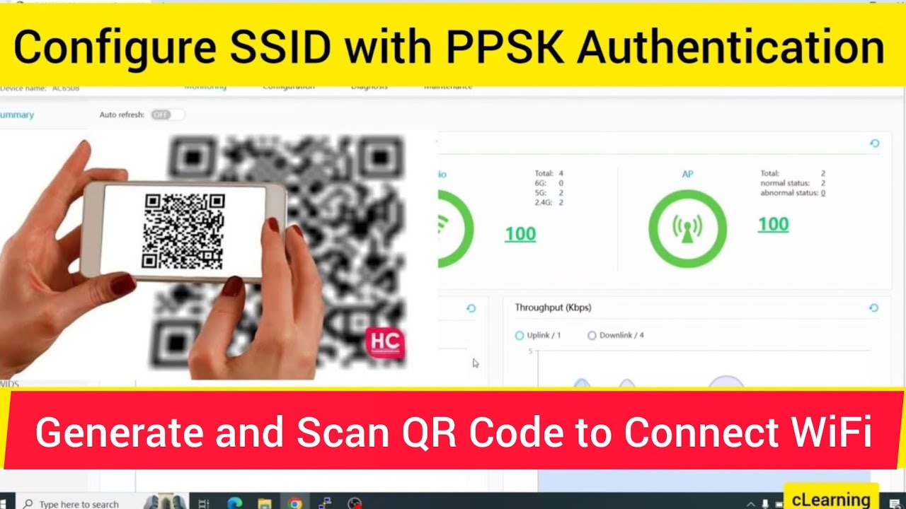 Guest Wi-Fi with QR Code PPSK Authentication on Huawei AC | Random ...