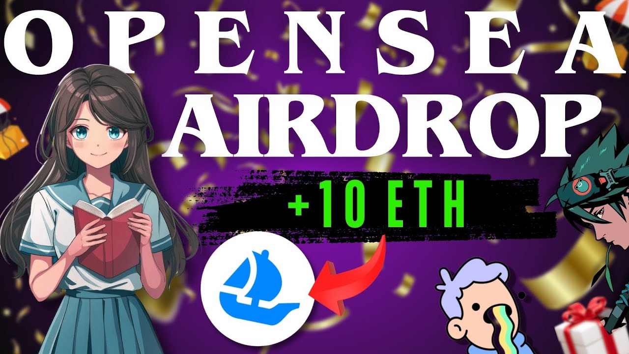 OPENSEA МАСШТАБНИЙ AIRDROP 2025 | АНІМЕ ТОКЕН AZUKI | DOODLES AIRDROP ...