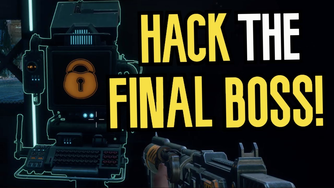 The Outer Worlds - Final Boss HACK! - YouTube