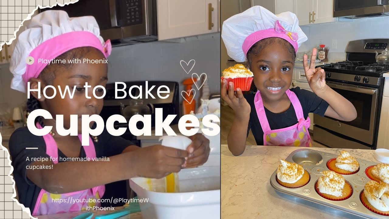 HOW TO BAKE VANILLA CUPCAKES - YouTube