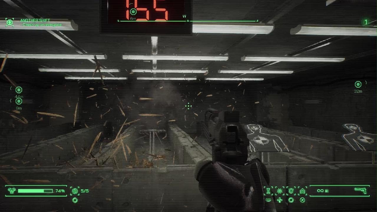 Robocop: Rogue City shooting range finaly cleared round 4. - YouTube