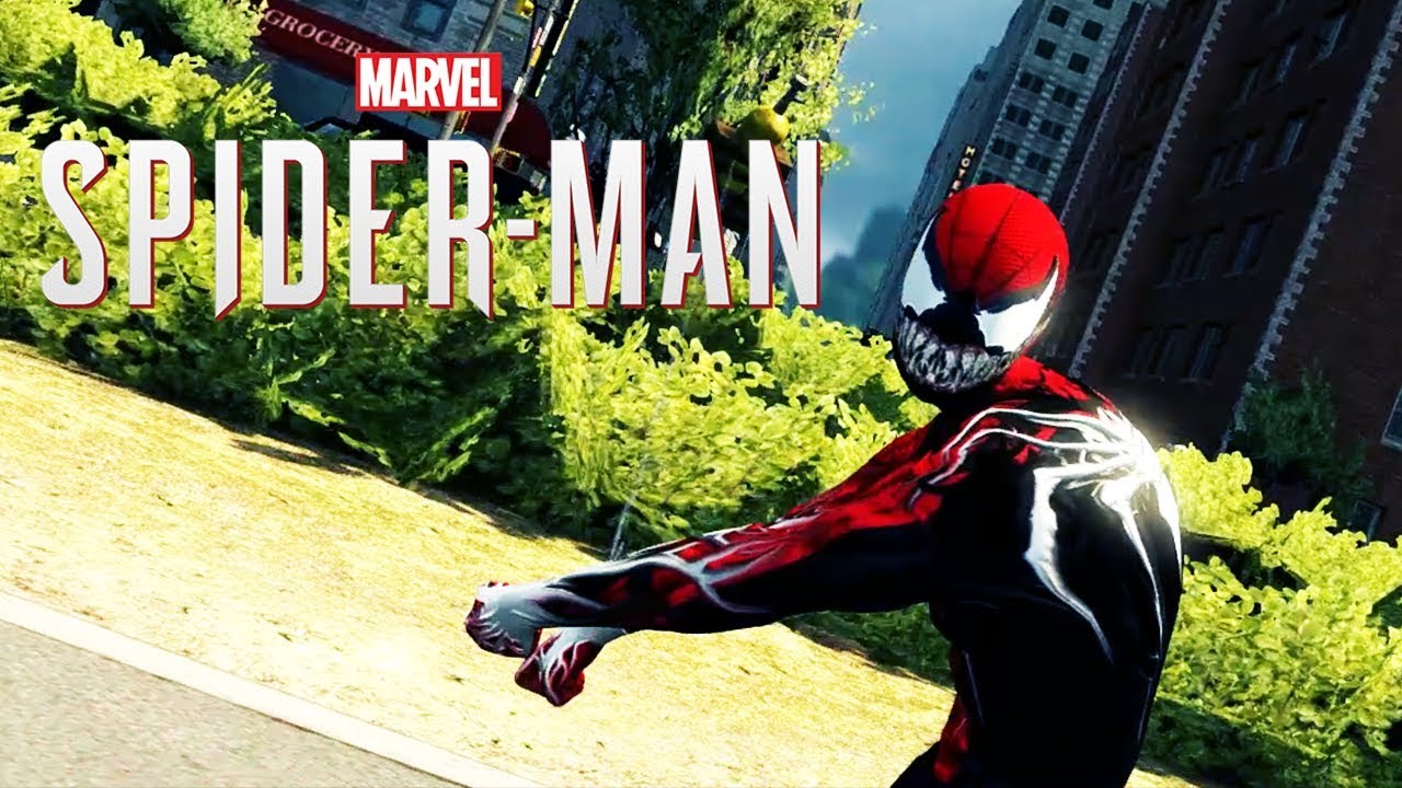 PS4 Spider-man CARNAGE Suit (Fanmade) - TASM 2 MOD - YouTube