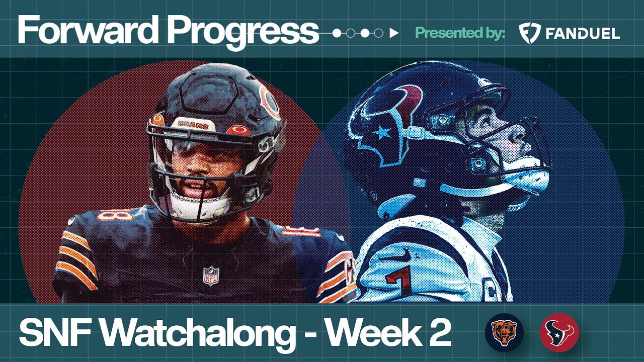 Chicago Bears vs Houston Texans LIVE Watch-Along | Week 2 SNF Presented ...