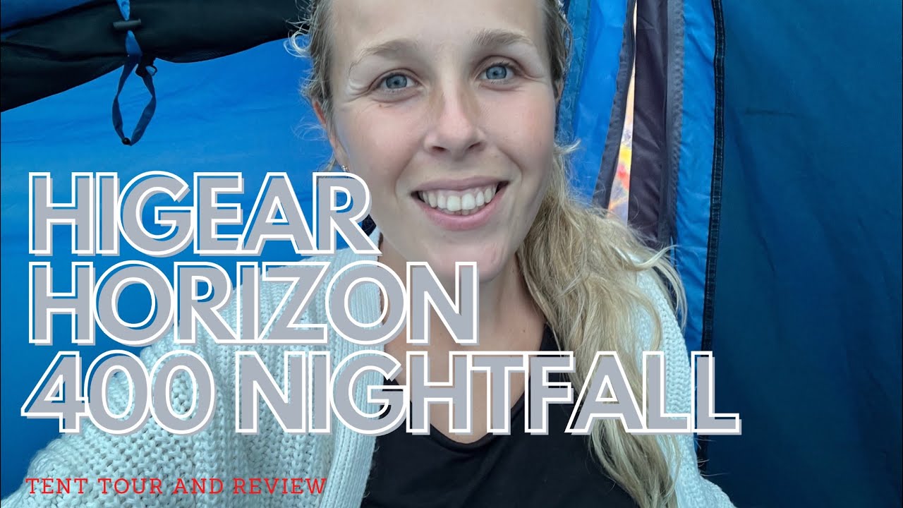 HiGear HORIZON 400 | TENT TOUR | FIRST TIME CAMPING - YouTube