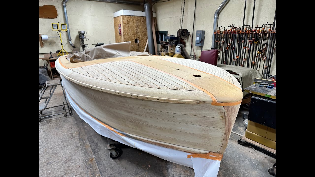 1951 18 FT Chris Craft Riviera Bleached 11 13 2023 - YouTube