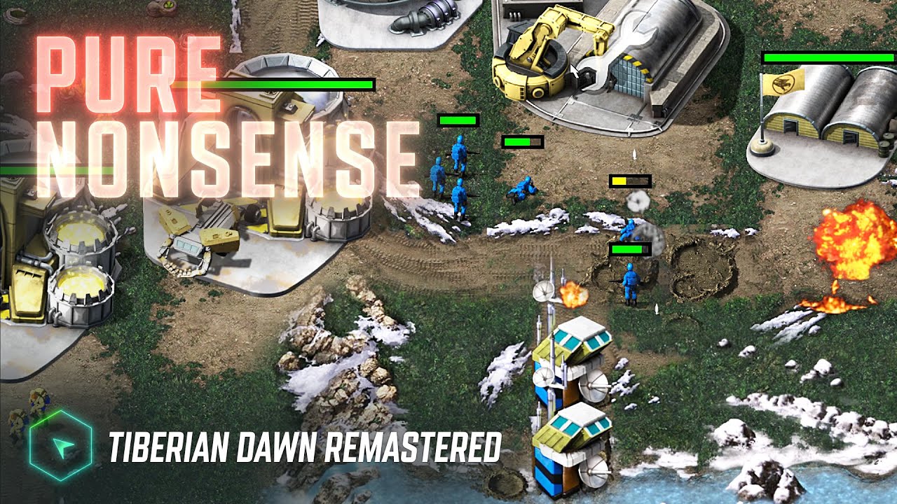 Twizzy vs TDRA In 5 Games - Tiberian Dawn Remastered - YouTube