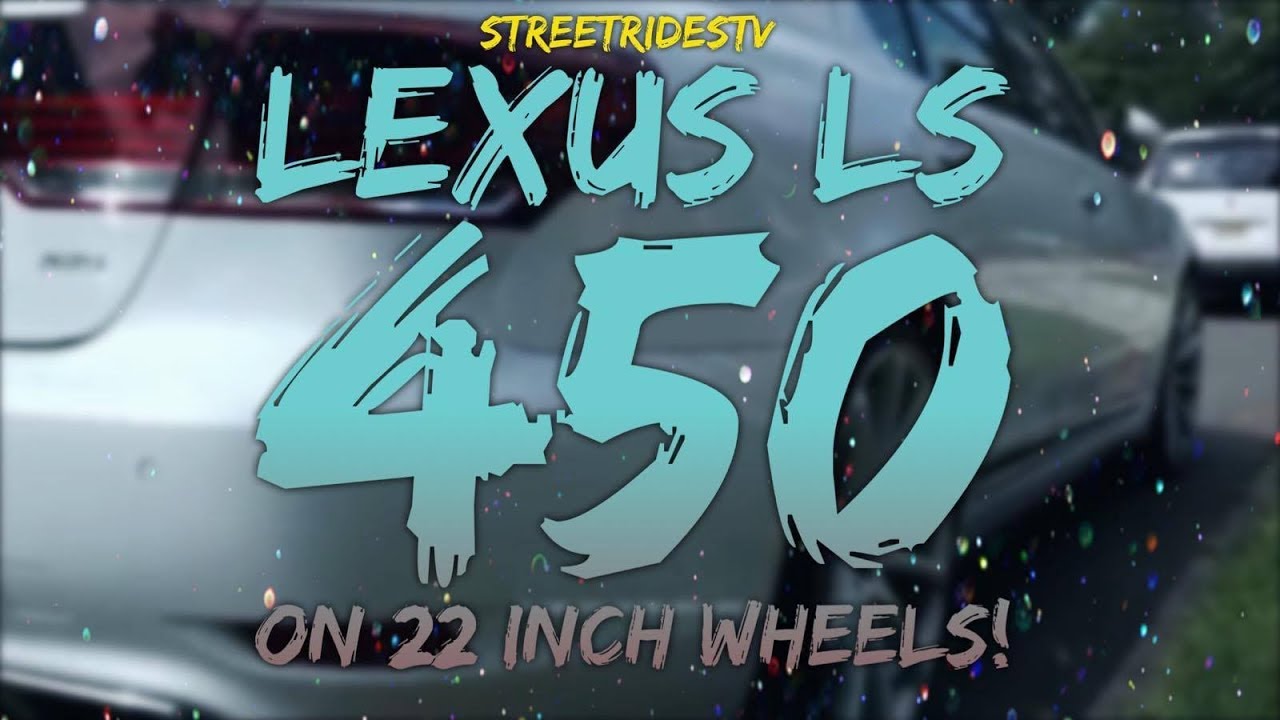 White Lexus Ls 450 On 22'' Inch Rims SHARP* - YouTube