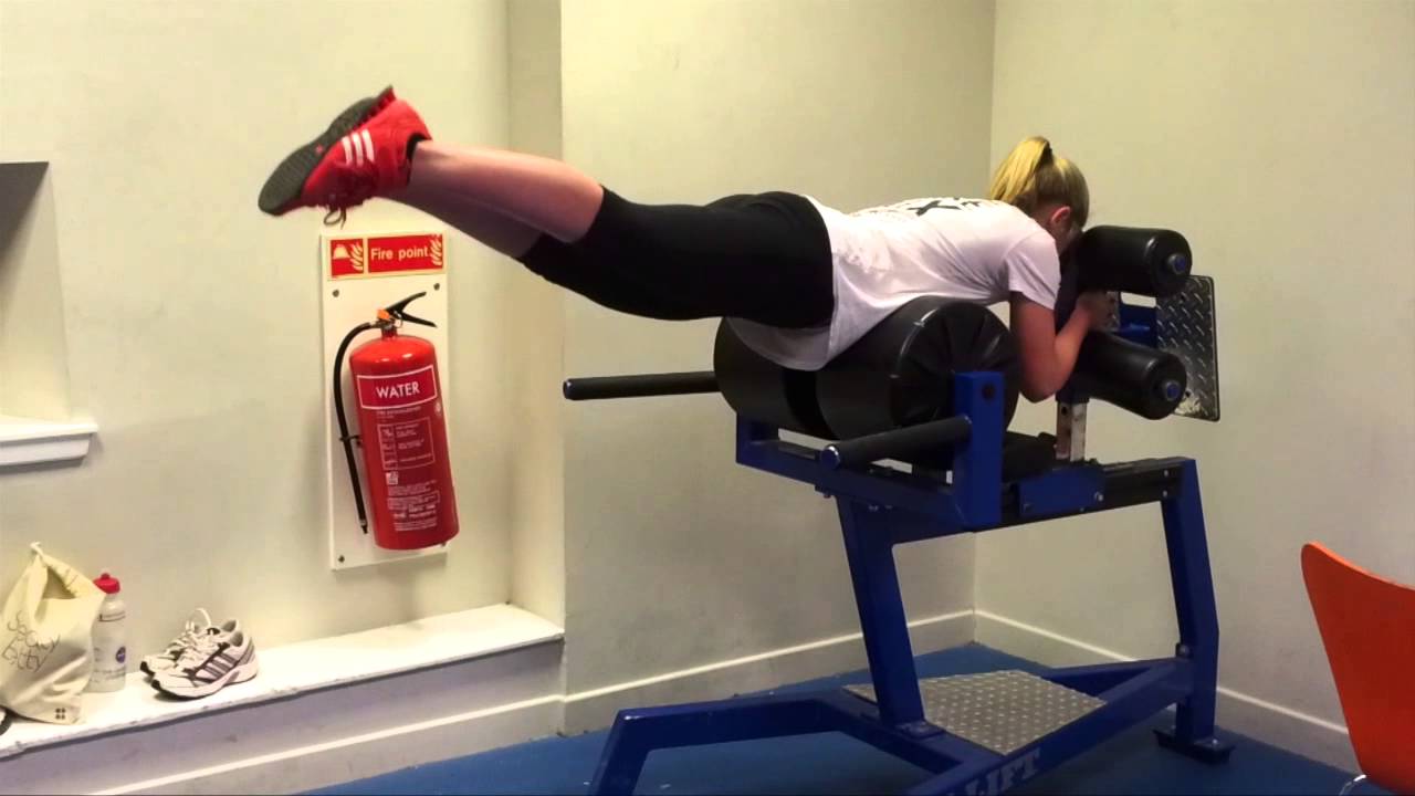 Exercise Tutorials - The Reverse Hyper - YouTube