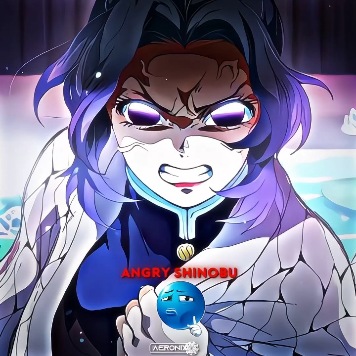 |angry shinobu😈🔥|Eidt[AERØNIX]#animeedit#demonslayer #infinitycastle# ...