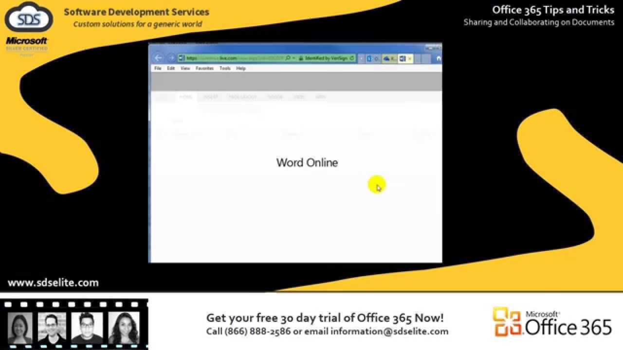 Sharing And Collaboration In Office 365 Tips And Tricks Youtube