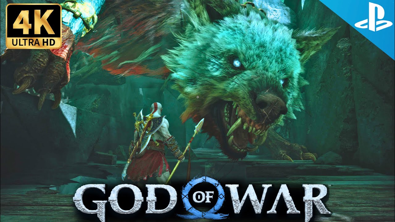 Young Kratos and Atreus kill Garm | God Of War Ragnarok - YouTube