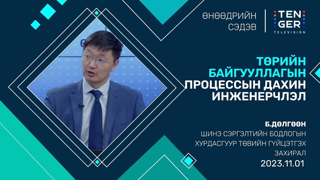 ТӨРИЙН БАЙГУУЛЛАГЫН ПРОЦЕССЫН ДАХИН ИНЖЕНЕРЧЛЭЛ Б ДӨЛГӨӨН Youtube